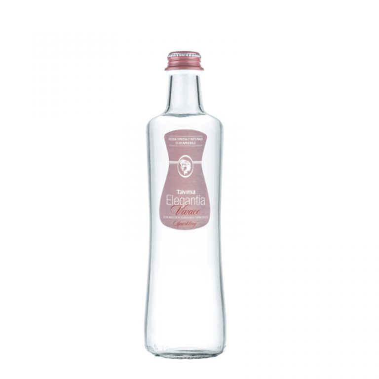 AGUA TAVINA MINERAL CON GAS VIDRIO 500ML – Euroalimentos