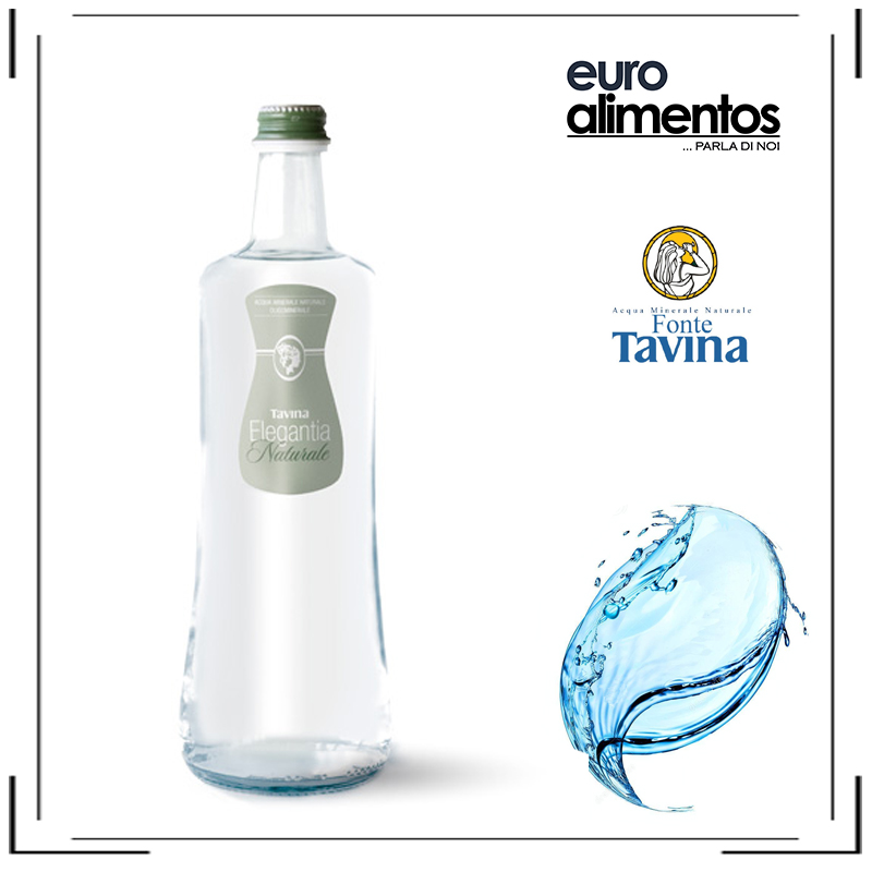 AGUA TAVINA MINERAL SIN GAS VIDRIO 750 ML – Euroalimentos